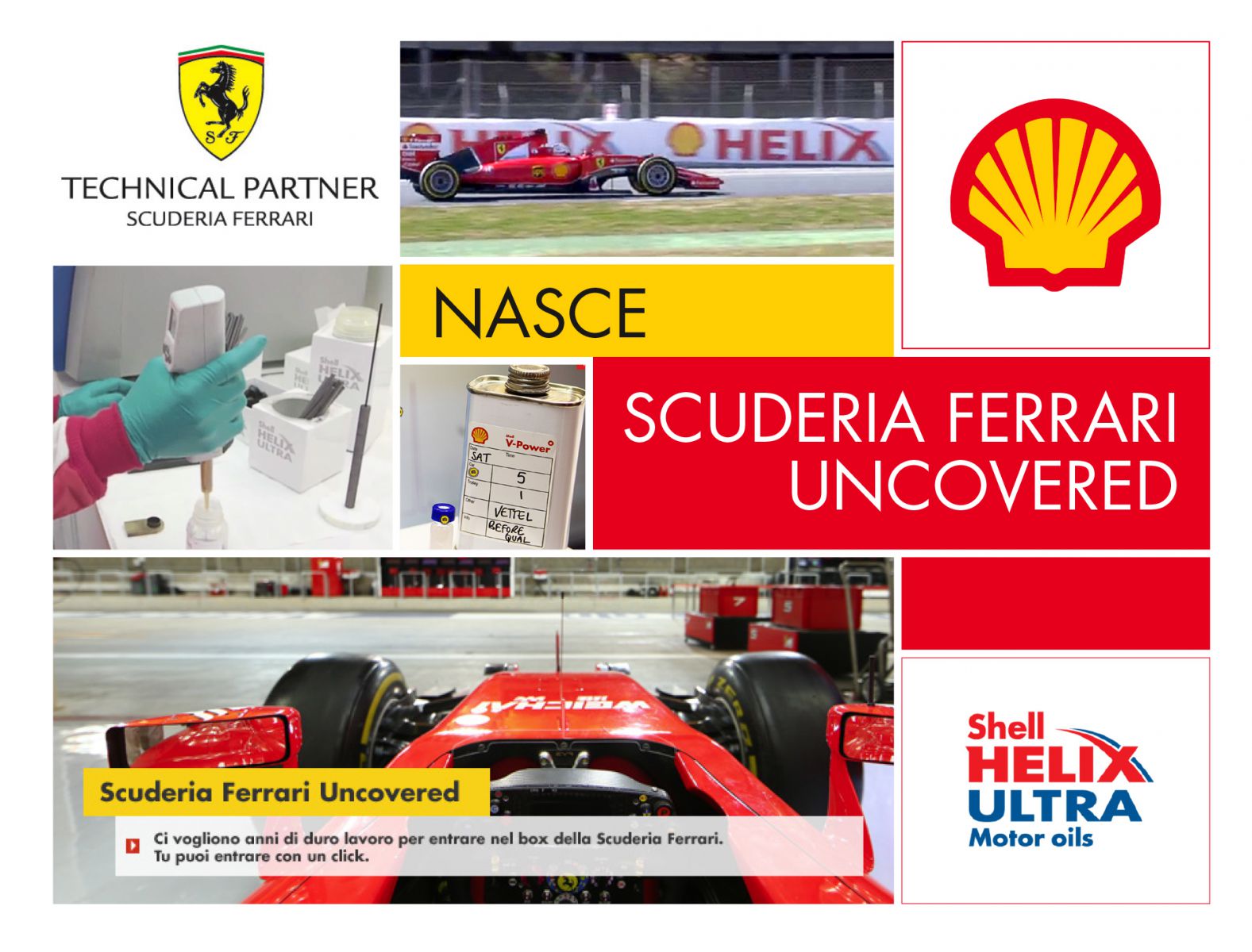Scopri i segreti della Scuderia Ferrari con Shell - Portale Inforicambi.it