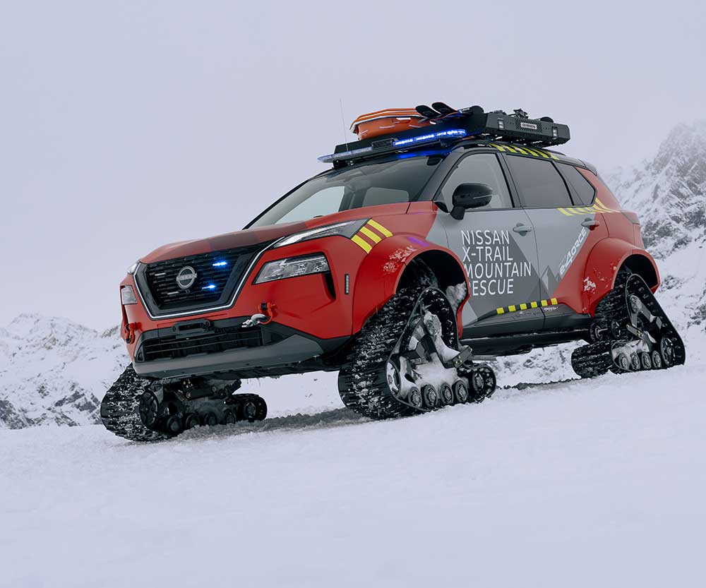 Nissan X-Trail Mountain Rescue: un crossover speciale